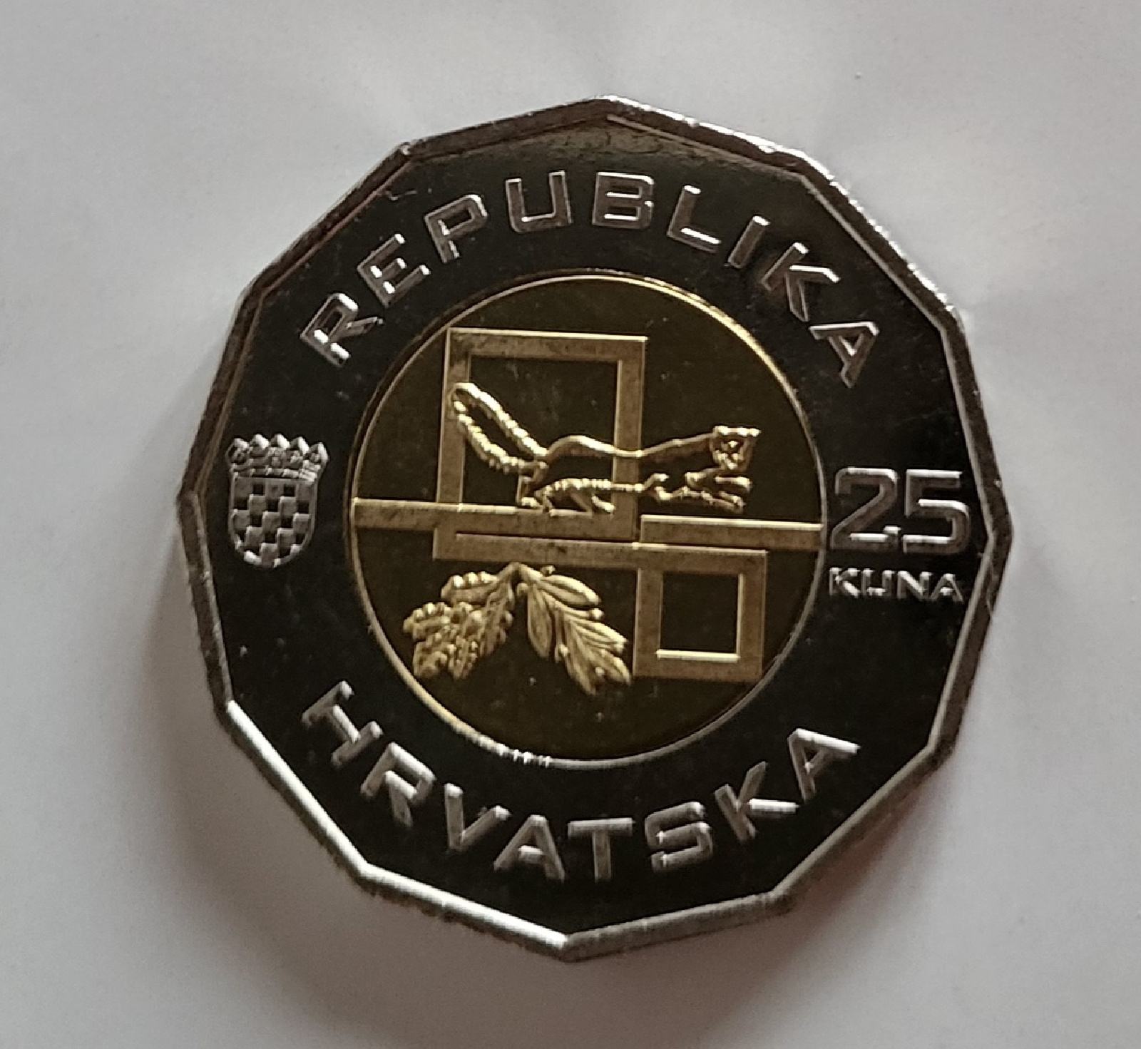 Kovanice od 25 Kuna - Pelješki most / Peljesac, prodajem više komada