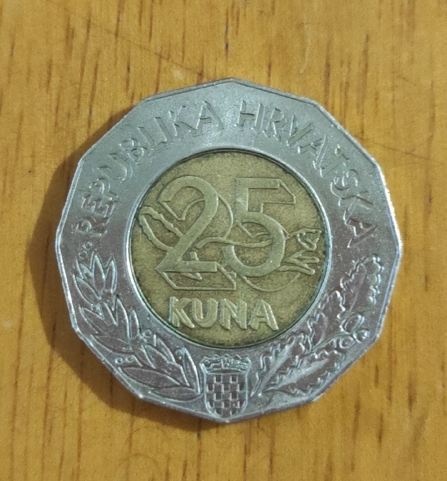 Kovanica od 25 kuna