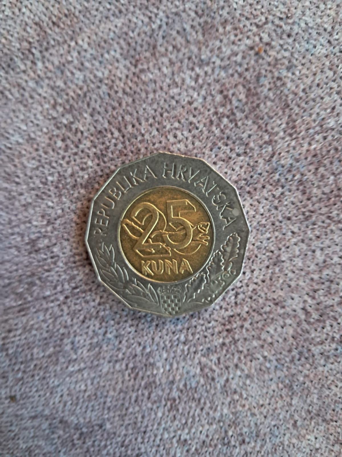 Kovanica 25 kuna