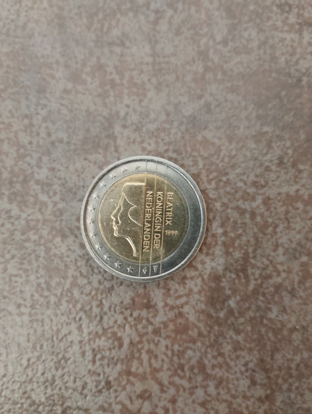 Kovanica 2e Beatrix 1999
