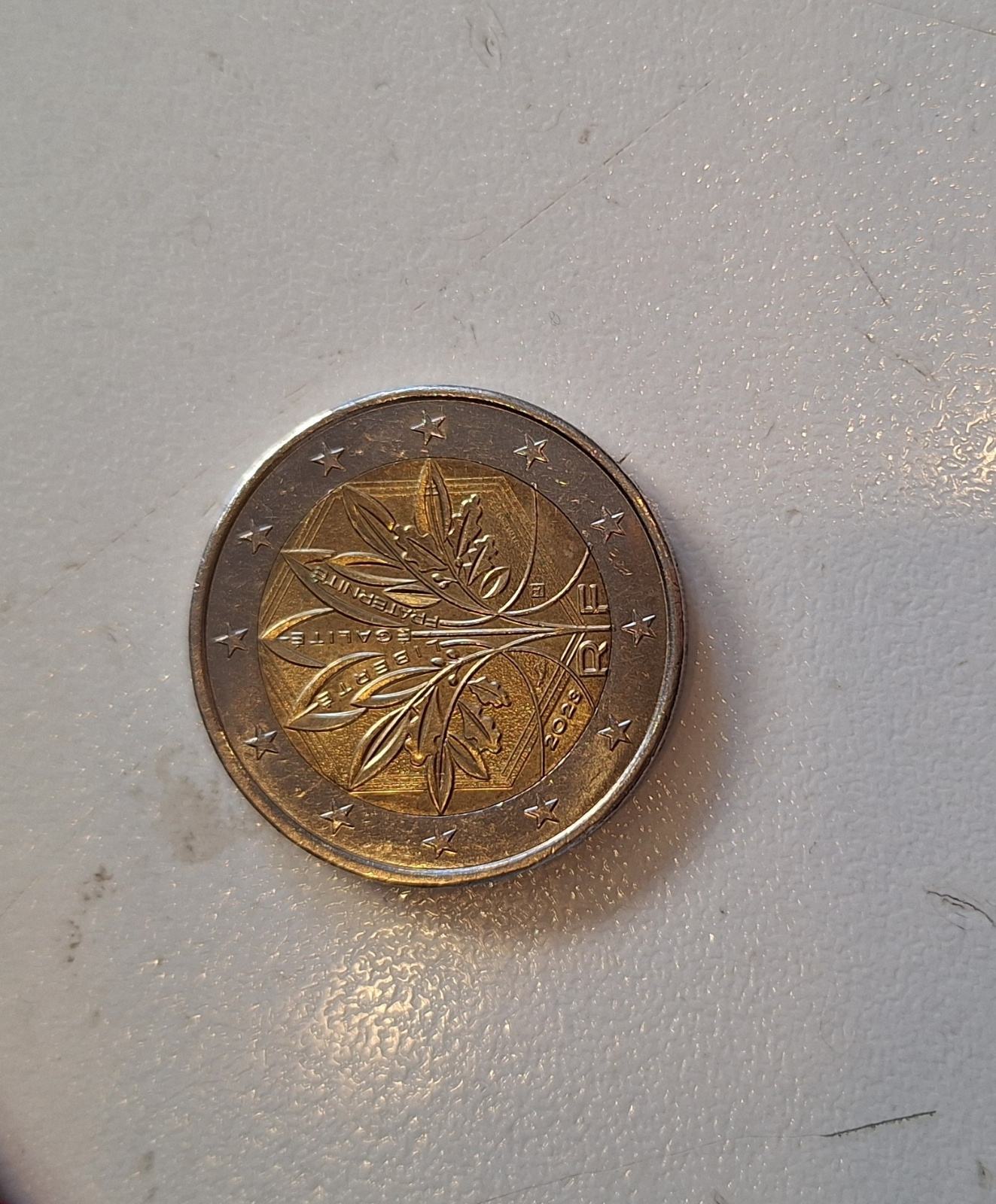 kovanica 2eura Francusko stablo unije