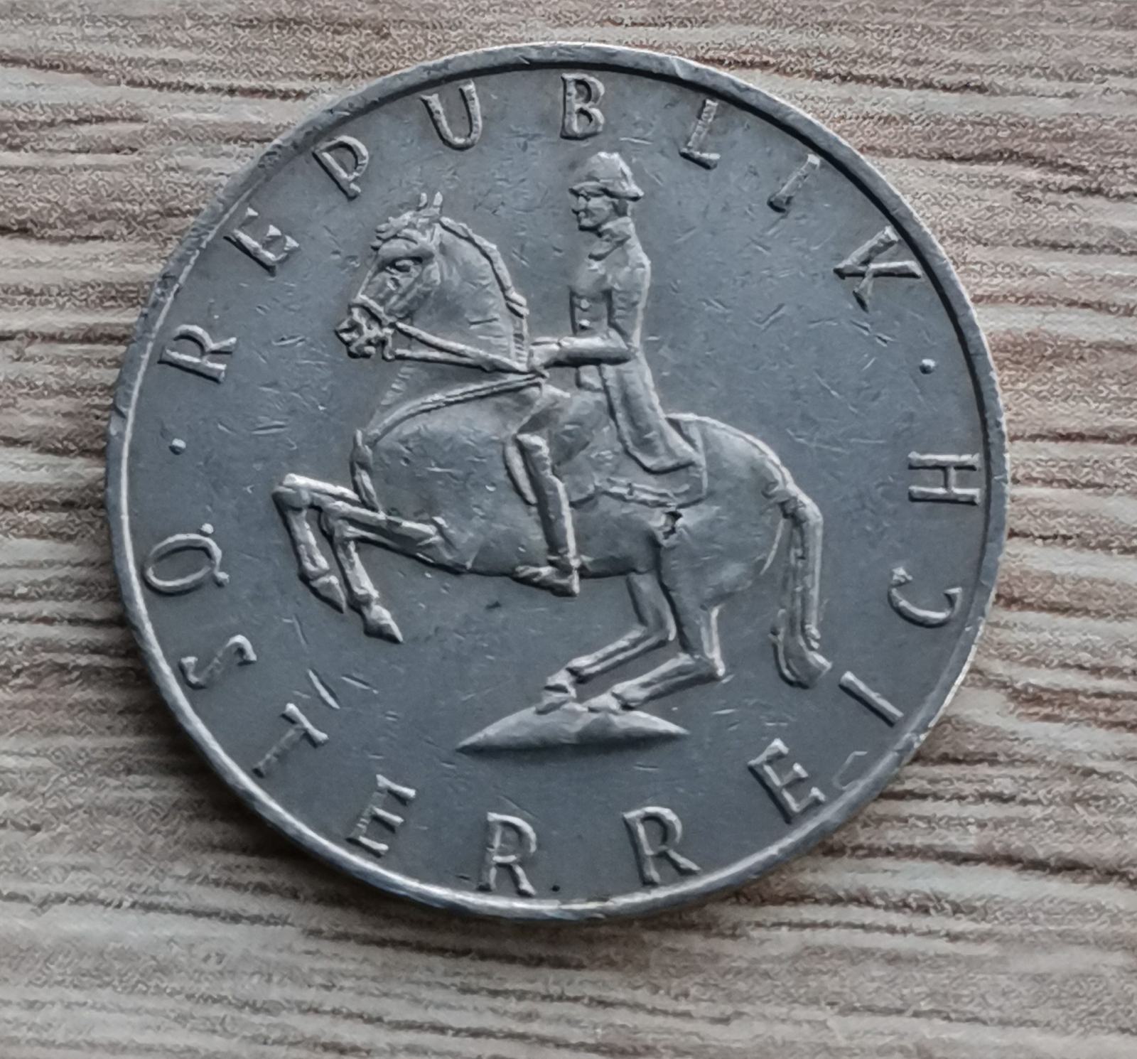 KOVANICA 5 SCHILLING 1969.