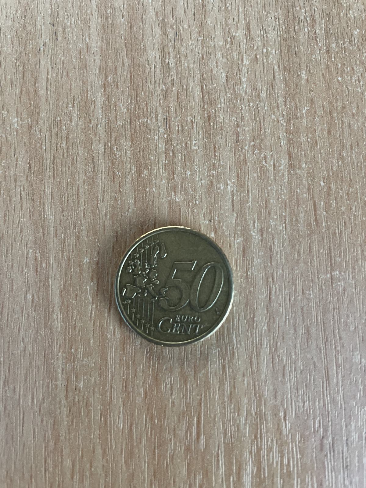 Kovanica 50 euro centi 2002. godina Austrija Secesijska zgrada u Beču