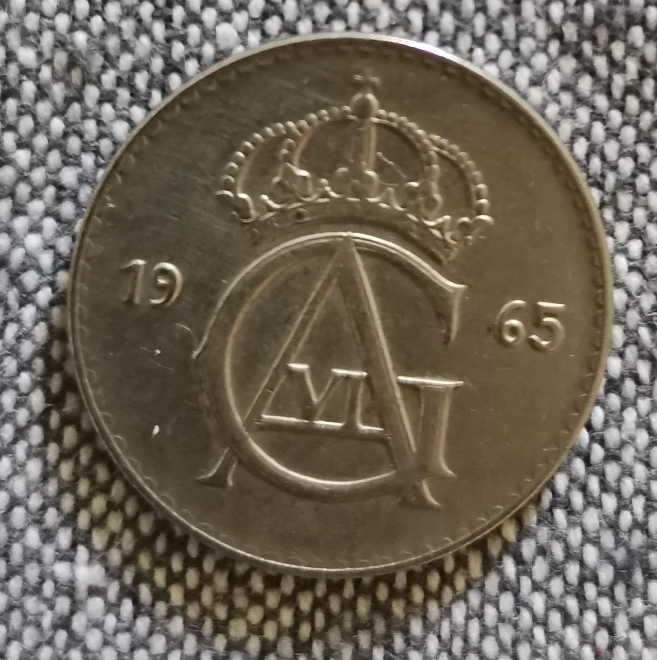 KOVANICA 50 ORE 1965.-SVERIGE