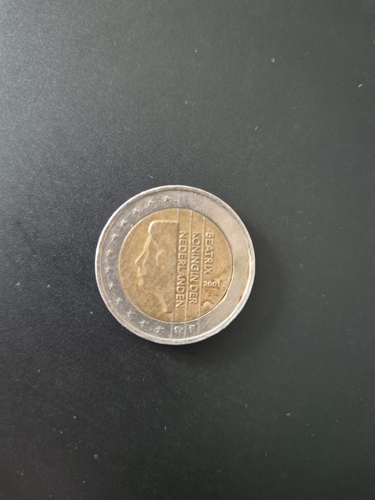 Kovanica Nederlanden Beatrix 2001