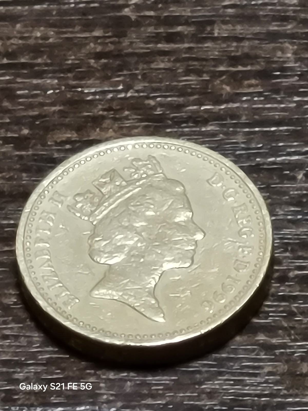 Kovanica One Pound 1996