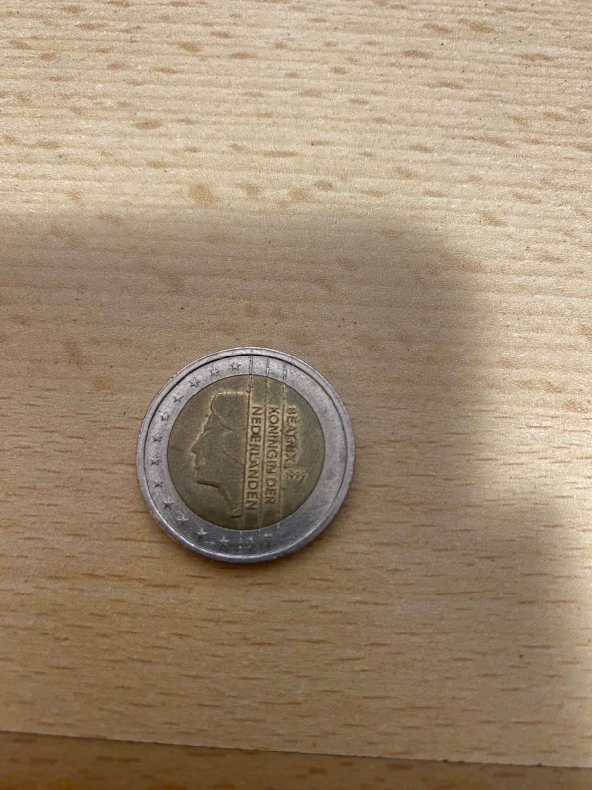 Kovanice 2€ BEATRIX KONINGIN DER NEDERLANDEN 1999