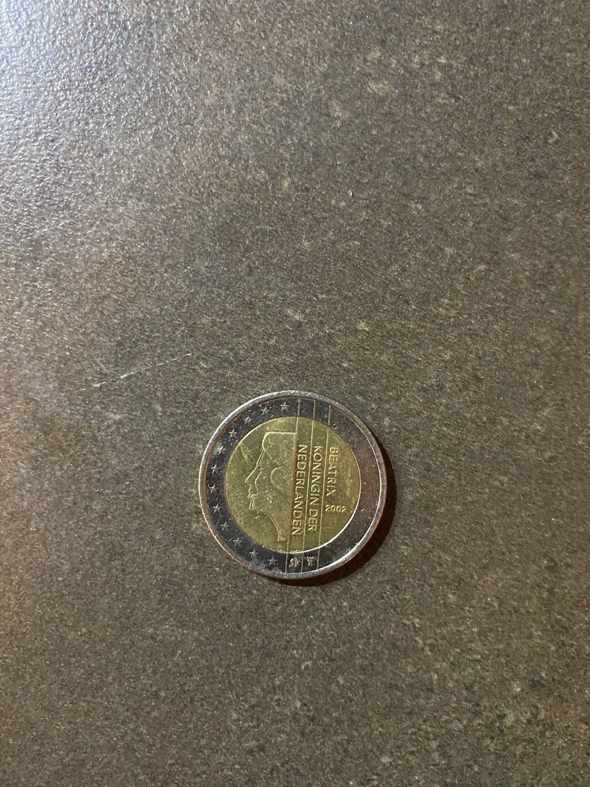 Kovanice 2€ BEATRIX KONINGIN DER NEDERLANDEN 2002