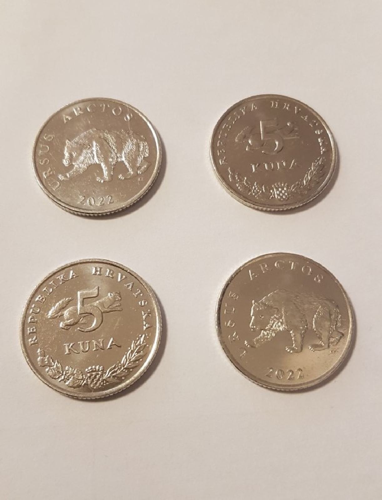 Kovanice 5 kuna 2022