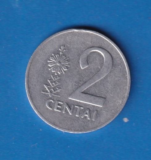 LITVA 2 CENTAI 1991 / 1771