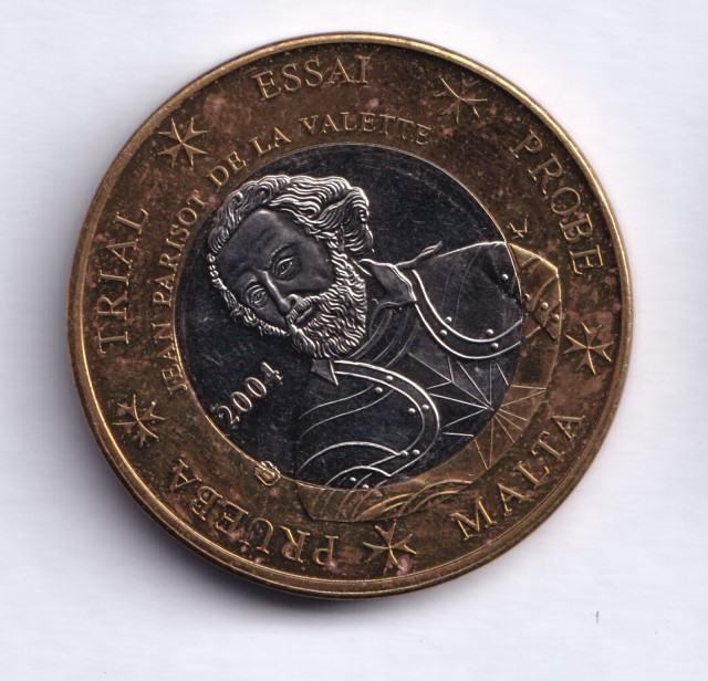 MALTA 1 euro 2004 SPECIMEN PROBA UNC - 808