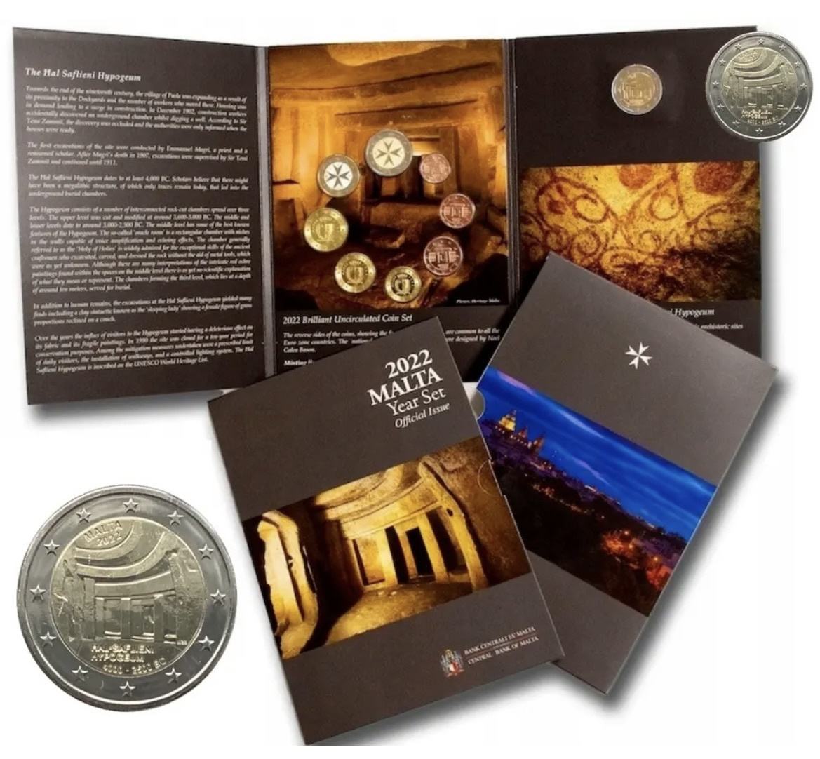 Malta set euro kovanica 2022
