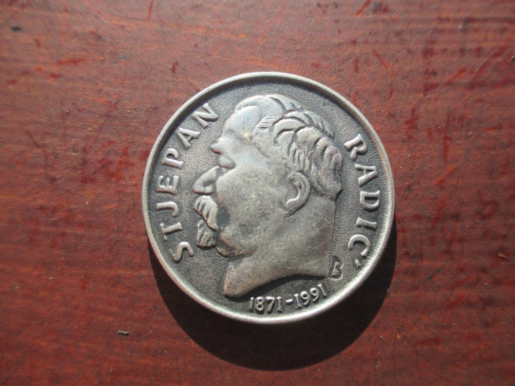 MEDALJA - 1991 - Stjepan Radić - Narodne novine