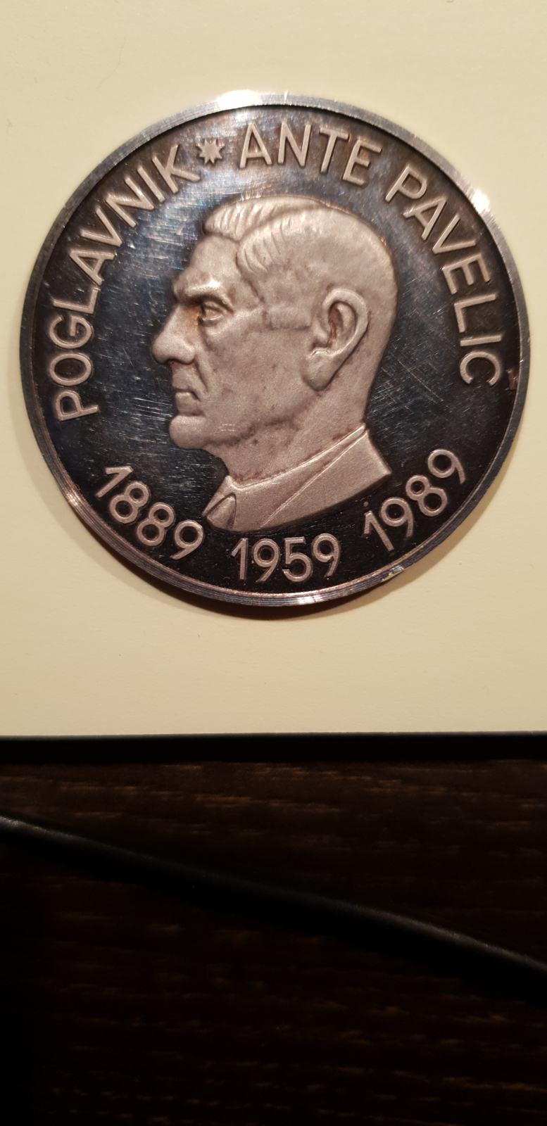 500 KUNA 1989 SREBRO UNC