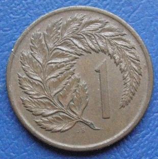 NEW ZEALAND 1 CENT 1967