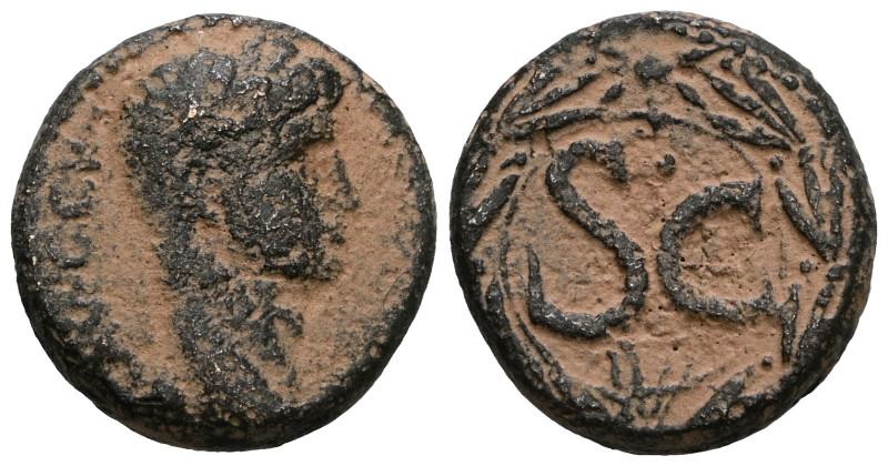 Oktavijan. Prvi rimski car (27 BC - 14 AD). Provincijalna.