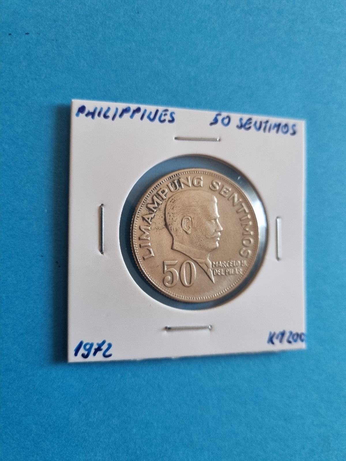 Filipini (Philippines) 50 Sentimos 1972