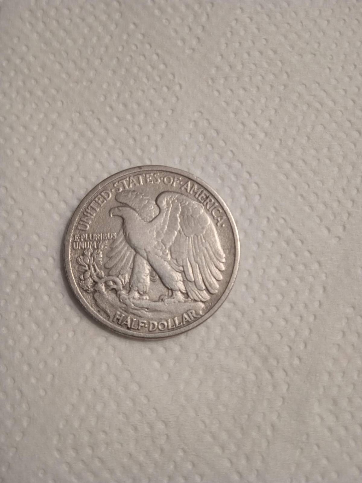 Pola dolara ( Half dollar) iz 1917.g., srebro