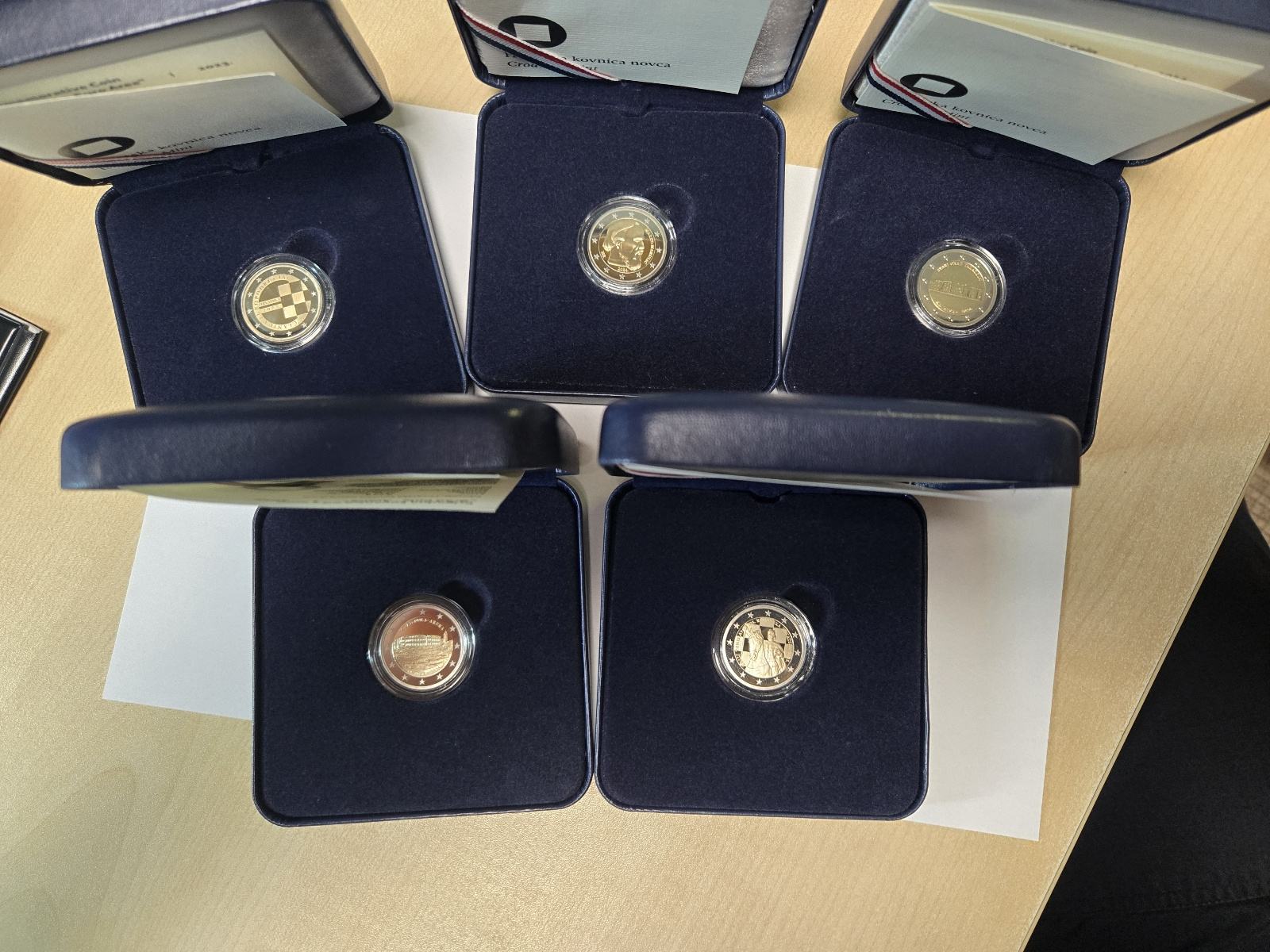 PROOF 2 EURA Članica europodručja,Varaždin,Marko Marulić Tomislav,PuLA