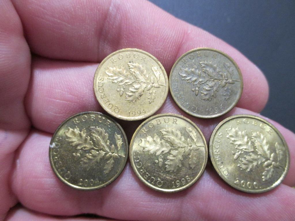 RH - 5 lipa - 1994. - 1996. - 1998. - 2000. - 2004.