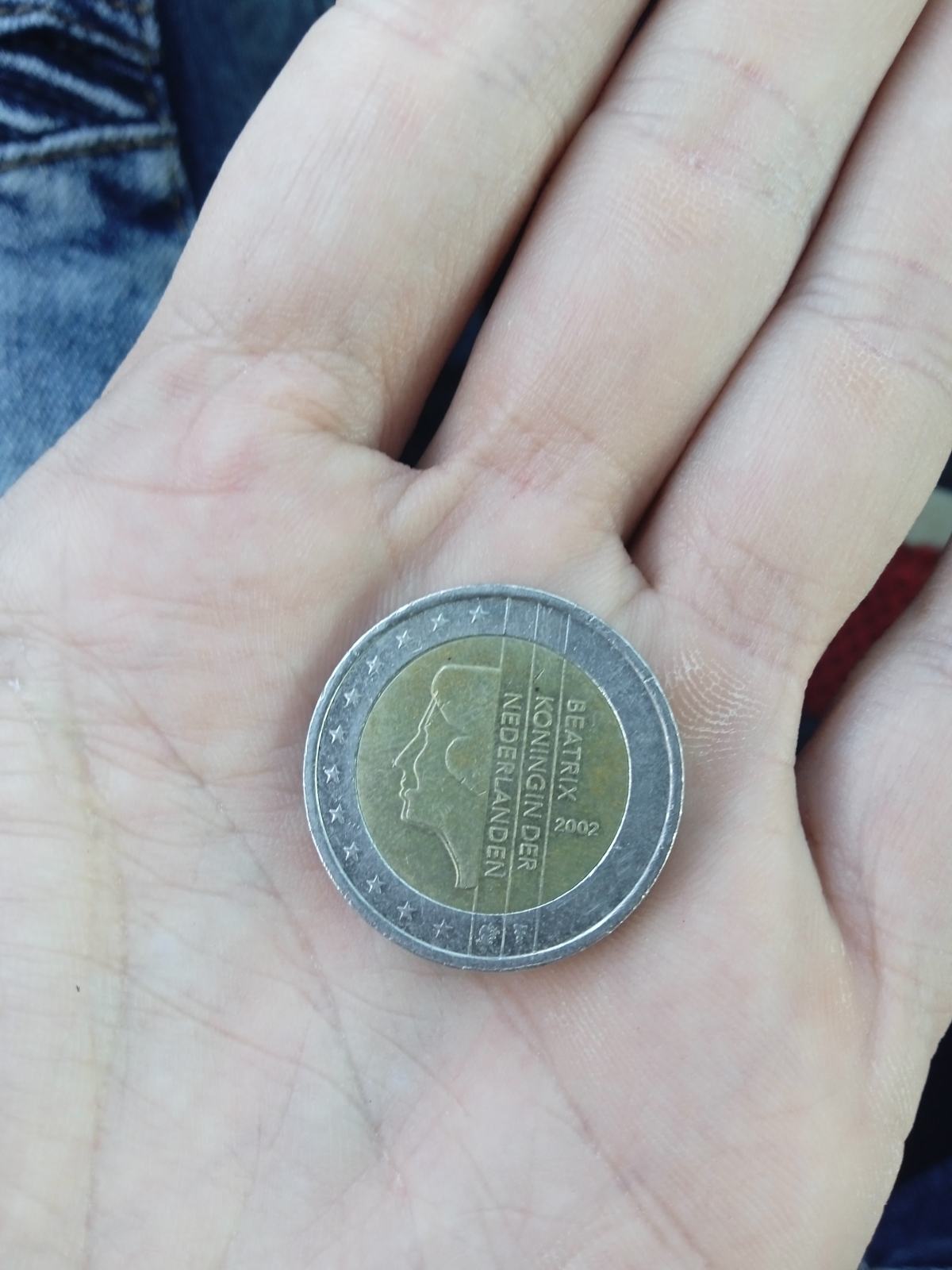 Rijetka kovanica od 2 eura Beatrix iz 2002