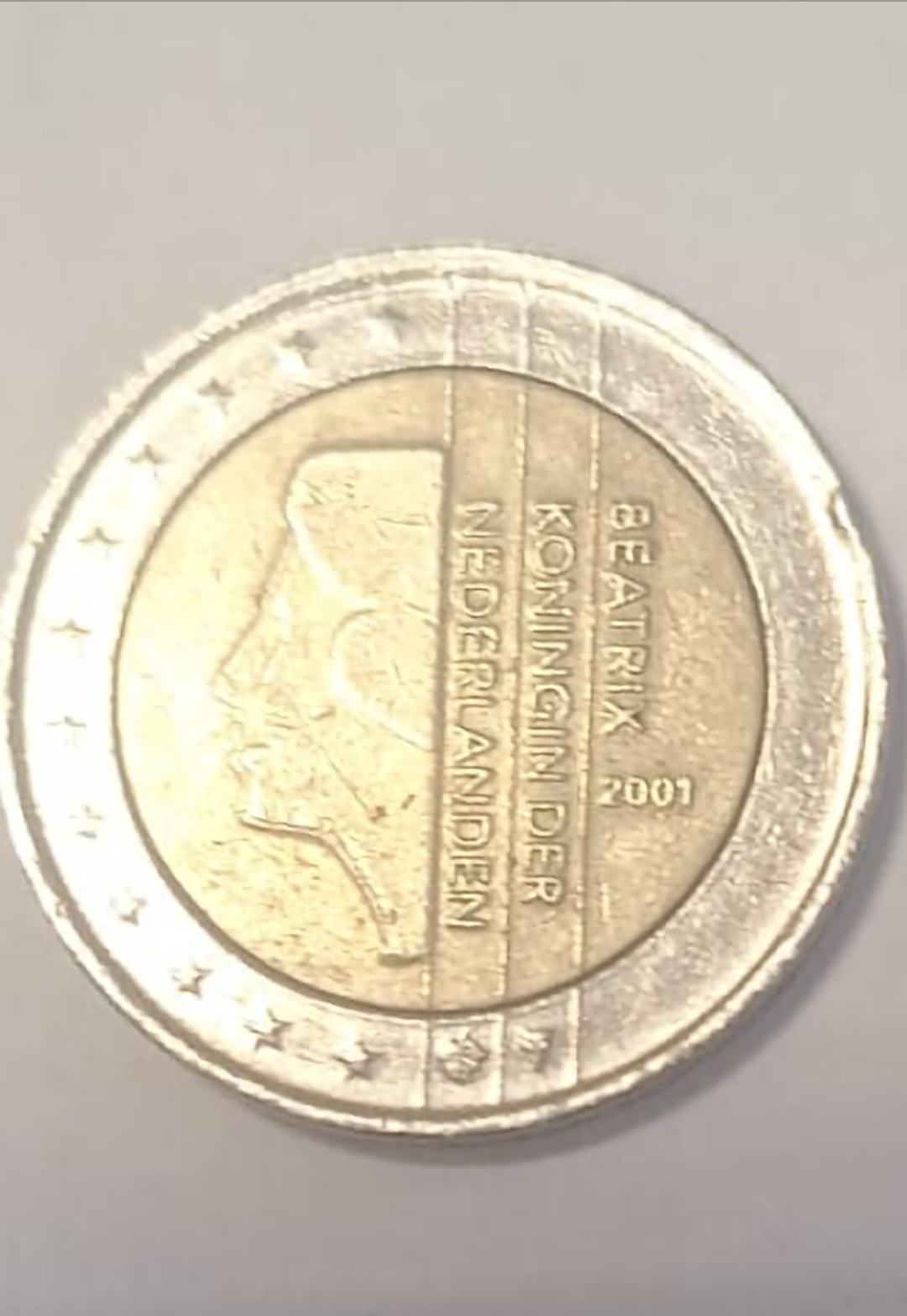 Rijetka kovanica Beatrix Koningin Der Nederlanden 2001