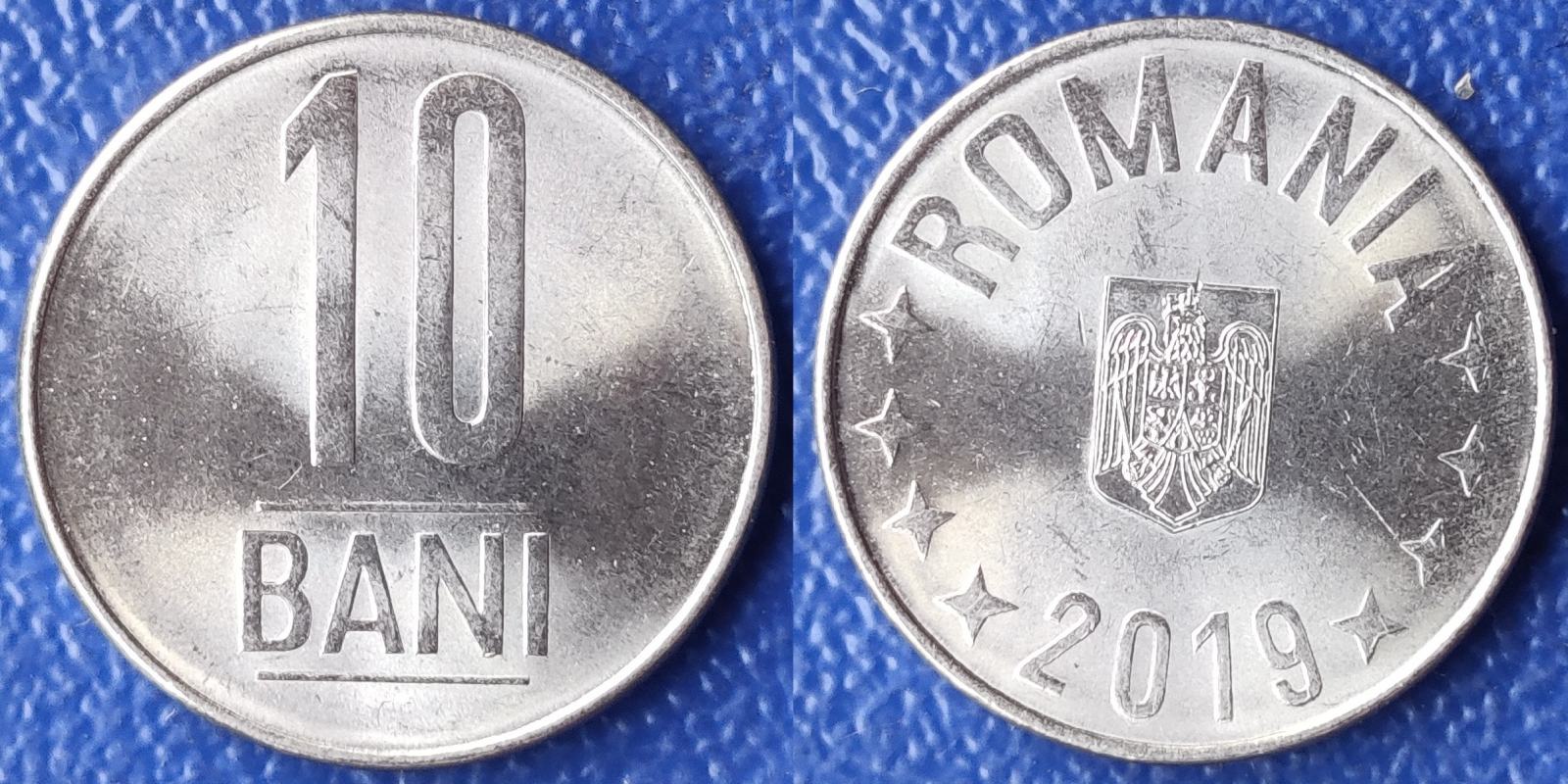 Romania 10 bani, 2019 ***/ 0,70 EURO