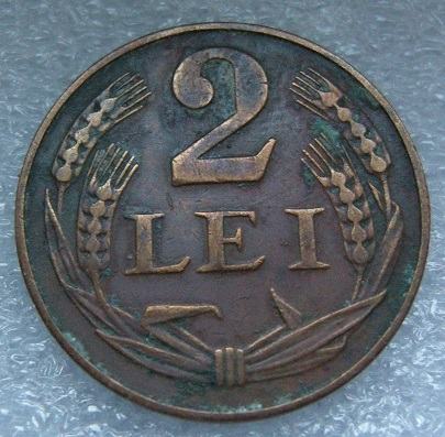 ROMANIA 2 LEI 1947