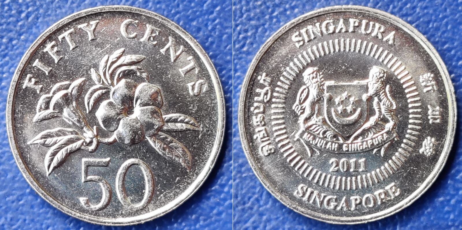 Singapore 50 cents, 2011