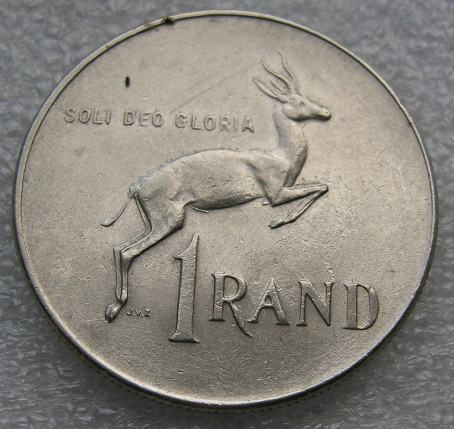 SOUTH AFRICA 1 RAND 1977