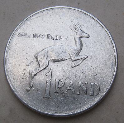 SOUTH AFRICA 1 RAND 1977