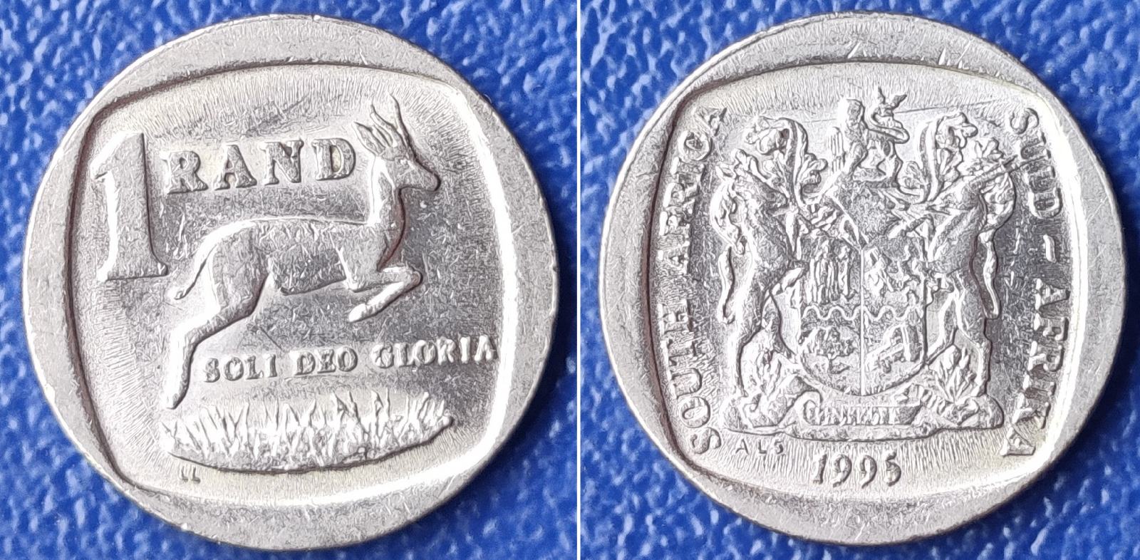 South Africa 1 rand, 1995