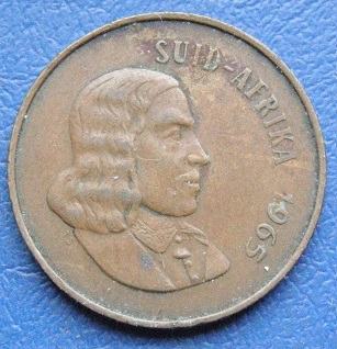 SOUTH AFRICA 2 CENTS 1965
