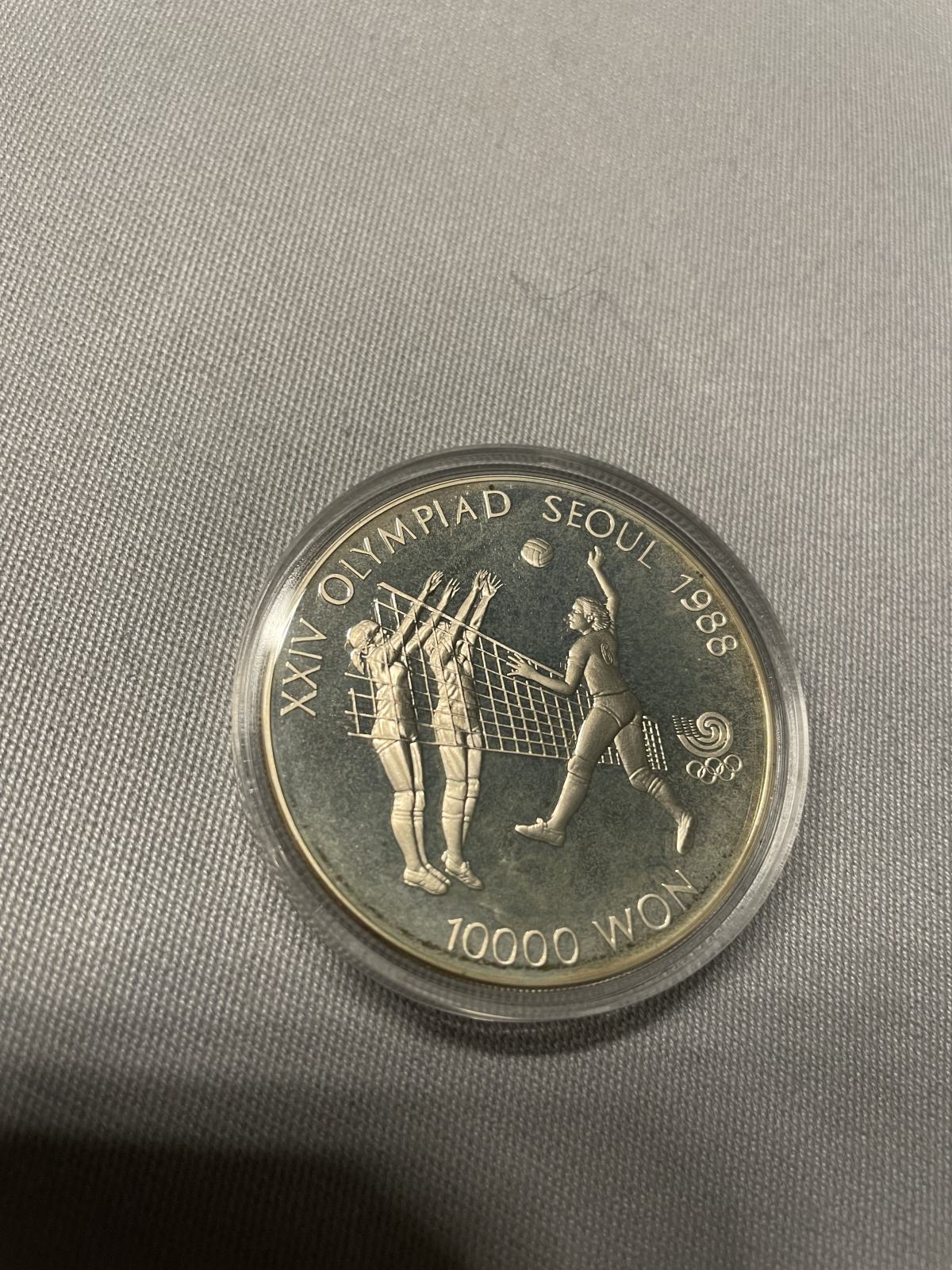 Srebrnjak 10000 Won 1987 Seoul 1988