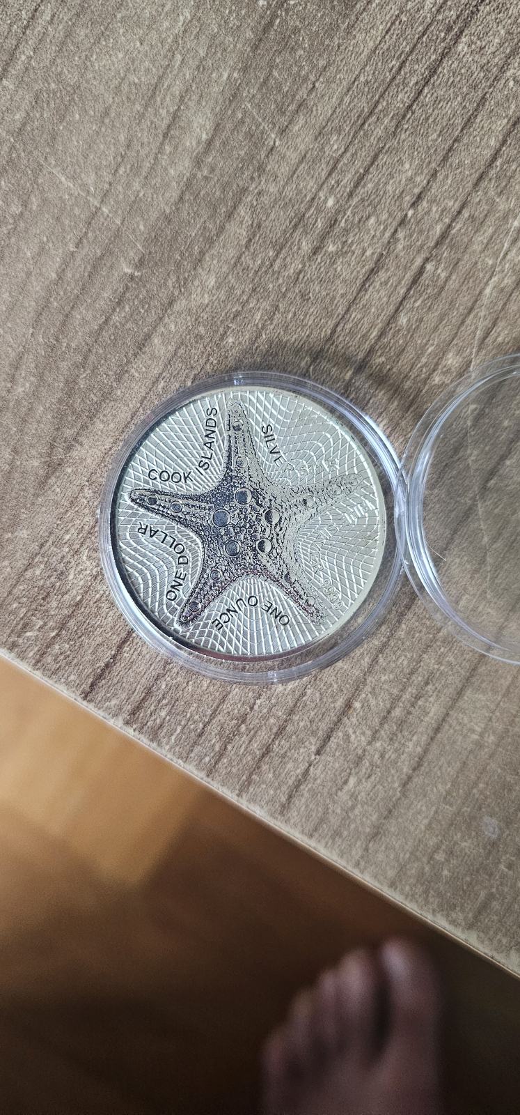 Srebrnjak - Cook Islands Starfish 2021 - 1 oz