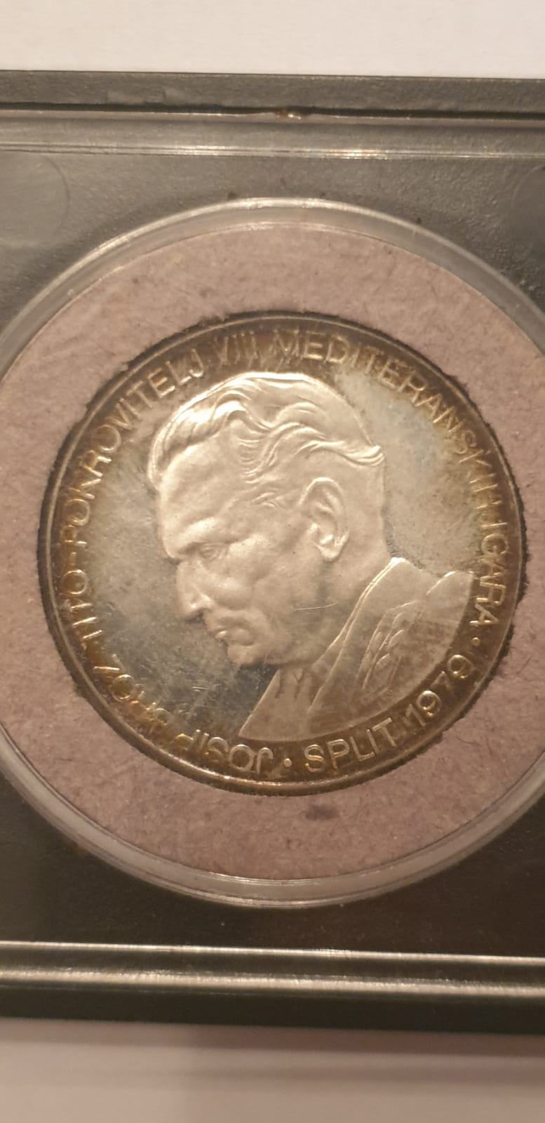 SREBRNJAK, SPLIT 1978., 150 DINARA, JOSIP BROZ TITO