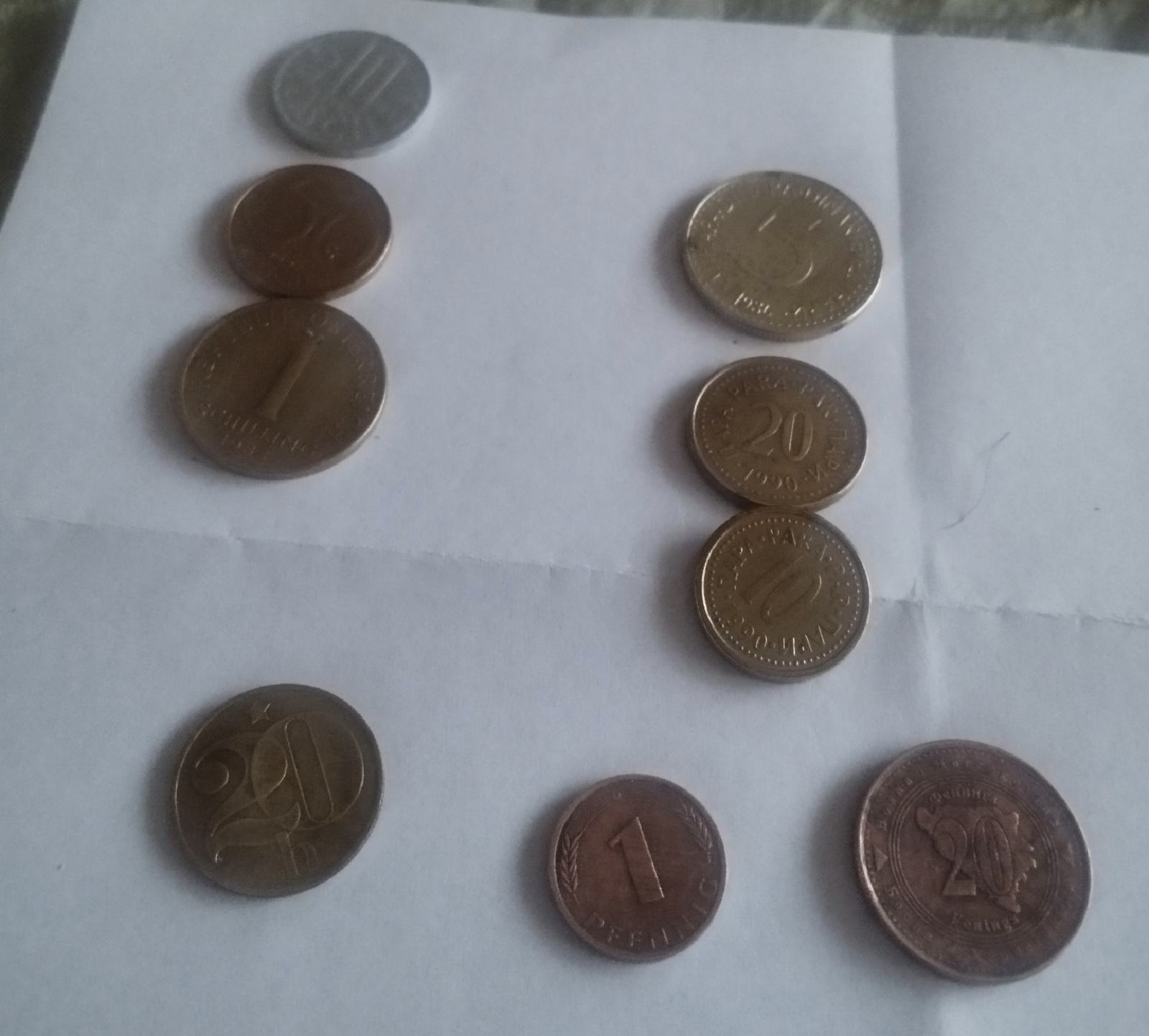 Lot starih kovanica