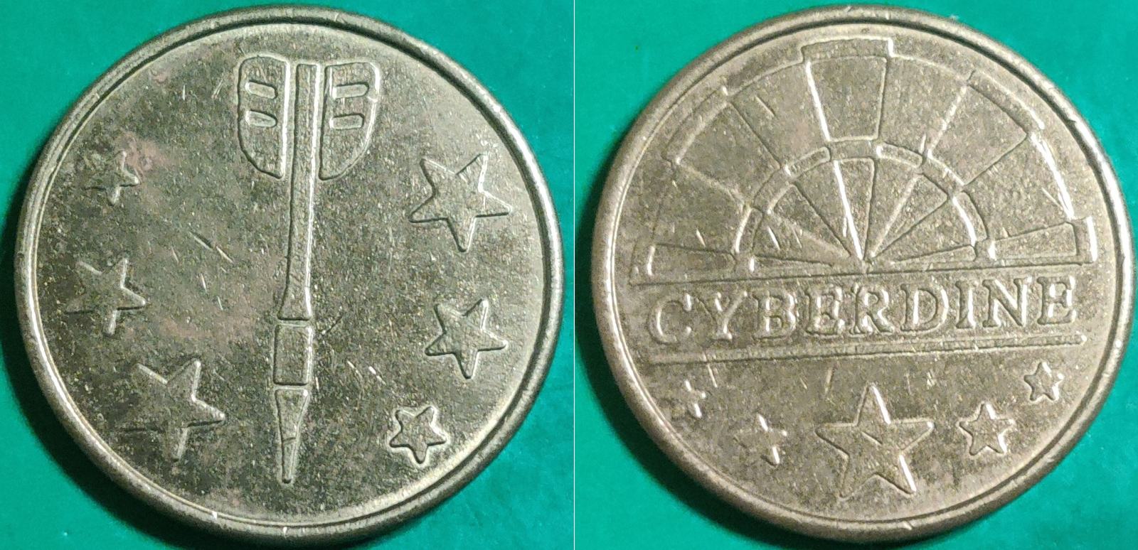 Token - Cyberdine Numista Rarity index: 88