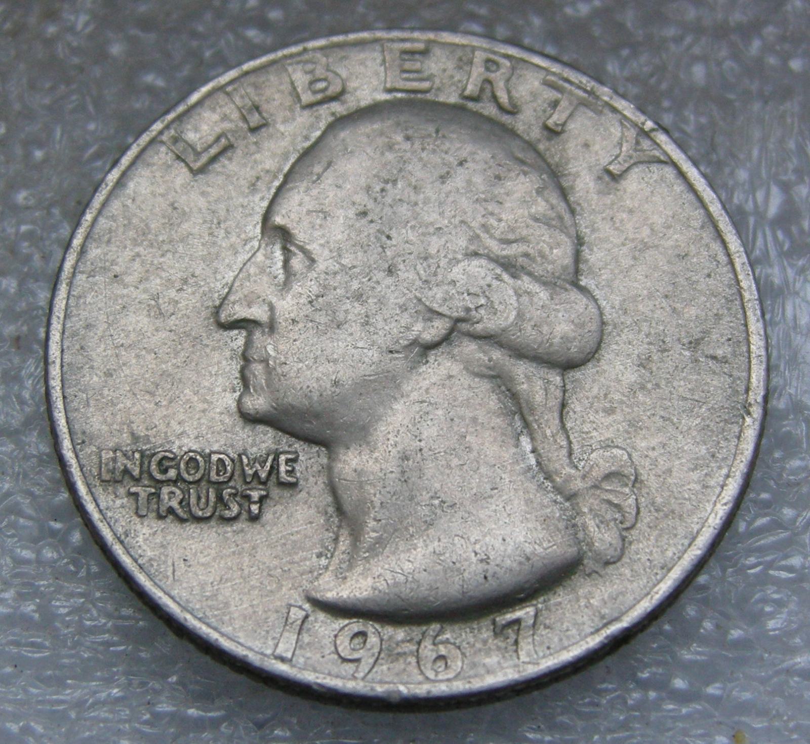 UNITED STATES Washington Quarter 1967