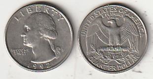 USA QUARTER DOLLAR 1992 P