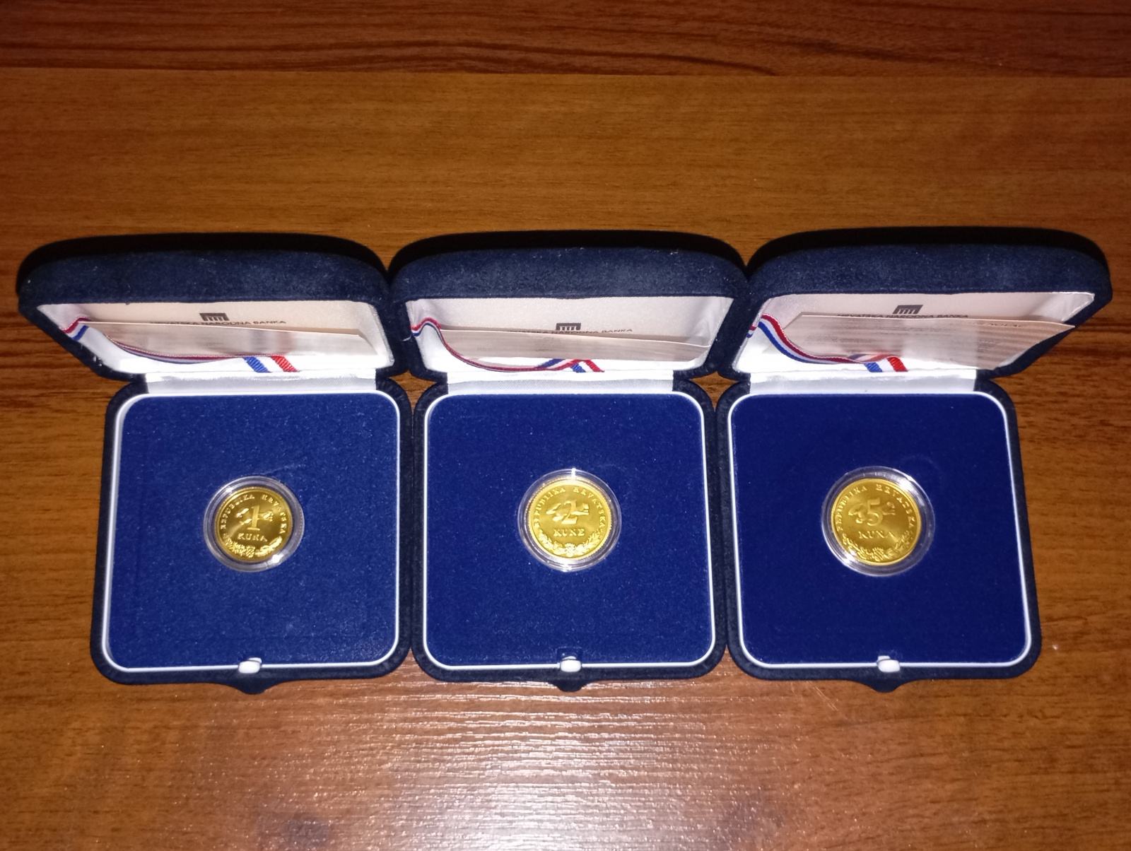 Zlatne kune, komplet 1, 2 i 5 i drugo...