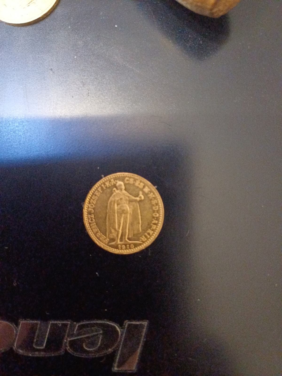 Zlatnik 10 korona iz 1910