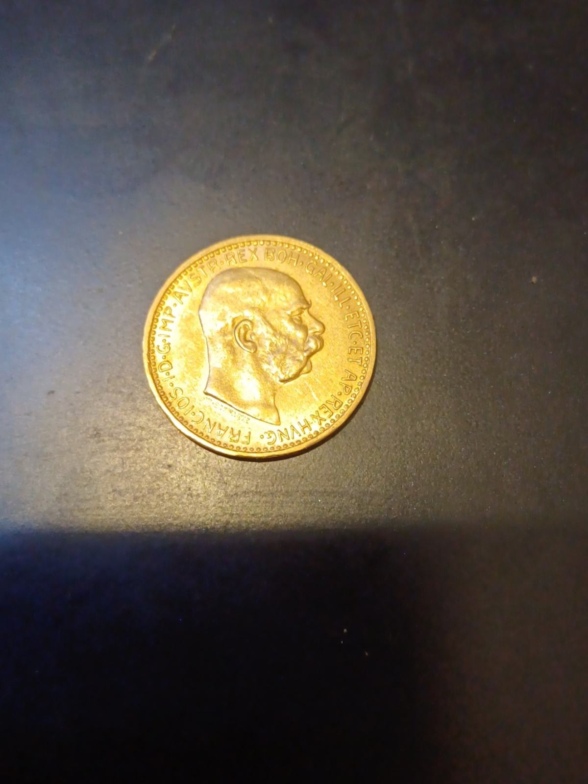 Zlatnik 10 kruna 1910 Franjo Josip