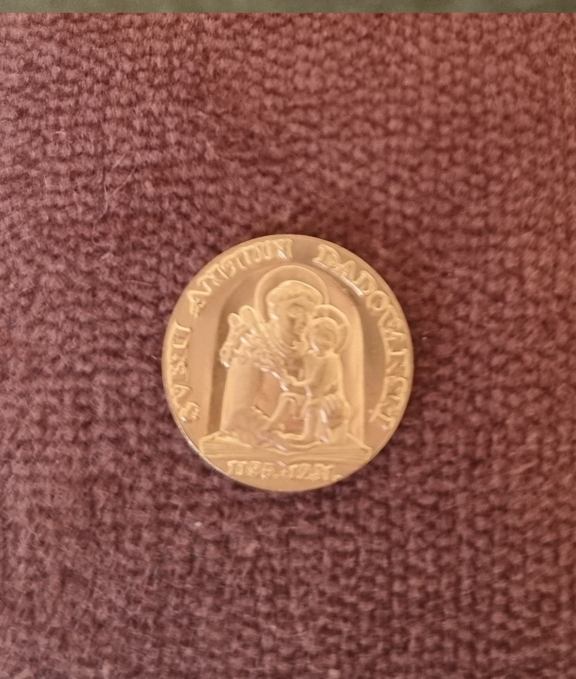 ZLATNIK SV. ANTE PADOVANSKI, 3,5g