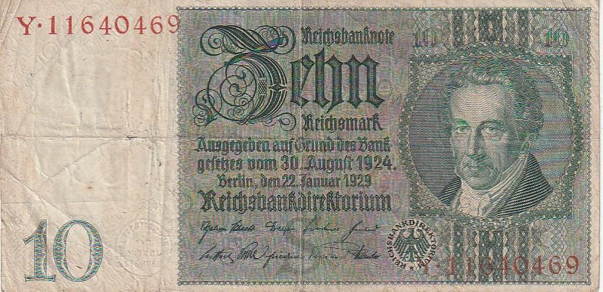 10 MARK BERLIN 1929