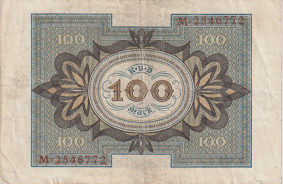 100 MARK BERLIN 1920