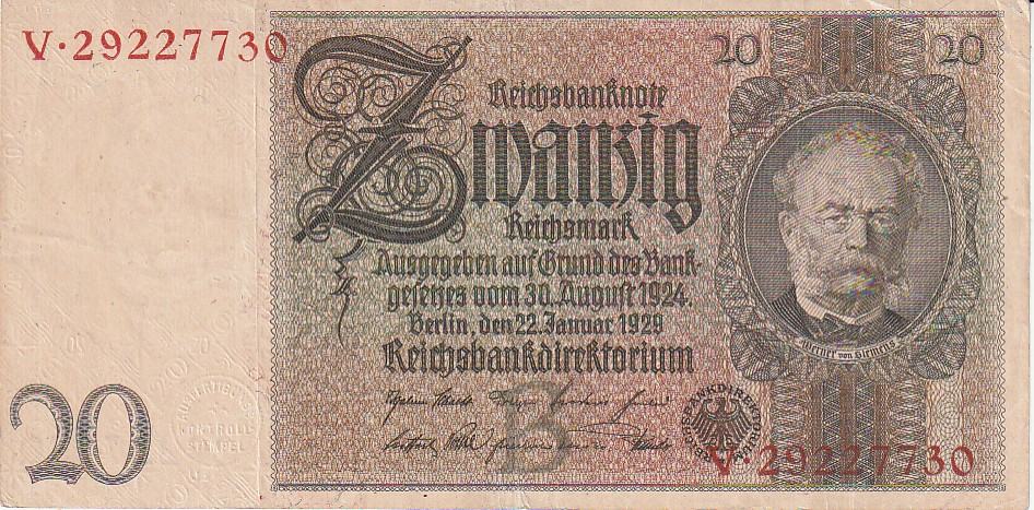 20 MARK BERLIN 1929