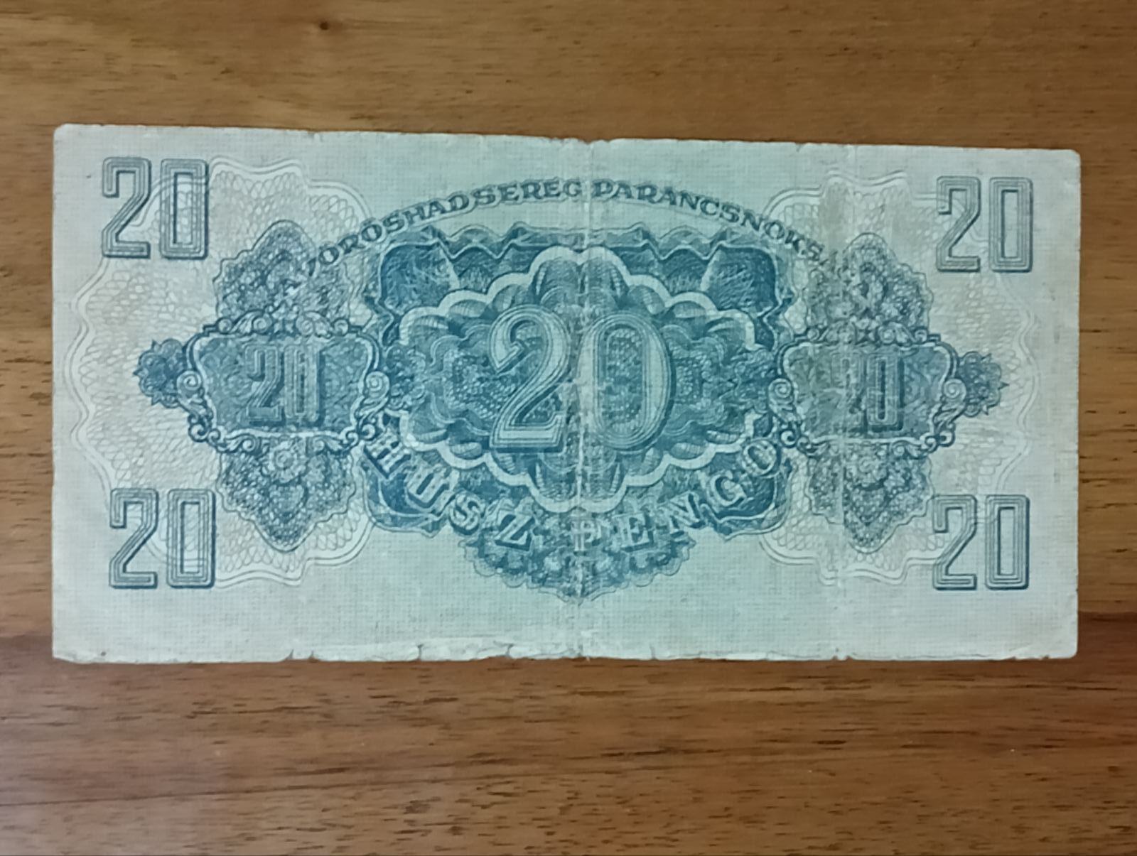 20 penga, 1944.