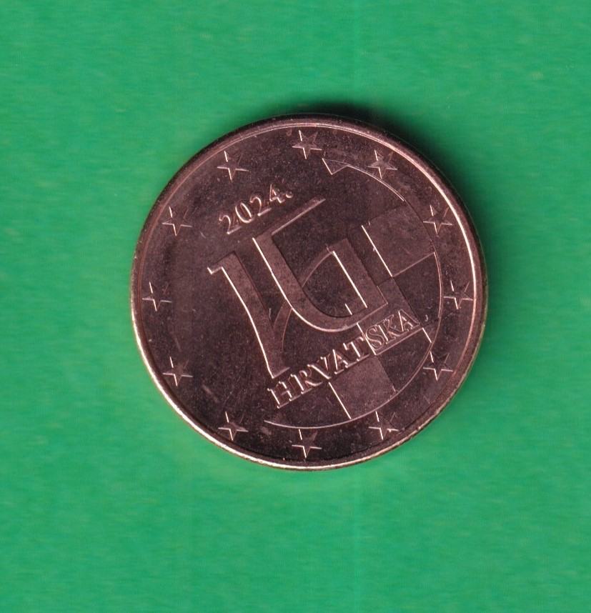 2752 - HRVATSKA 5 CENT EURO 2024 DFSAF UNC