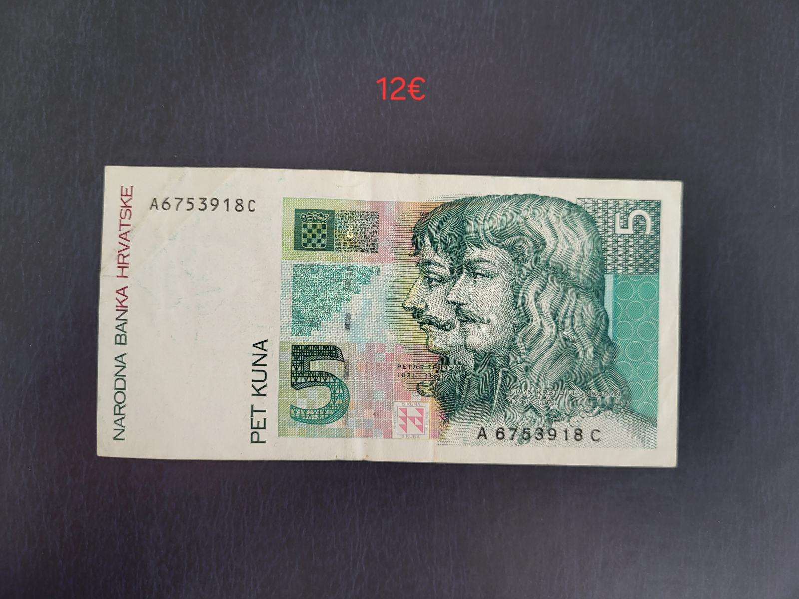 5 kuna 1993.
